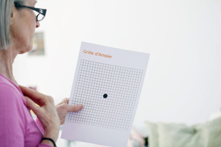 Amsler Grid Eye Test: How to Use It and How It Works | MyVision.org